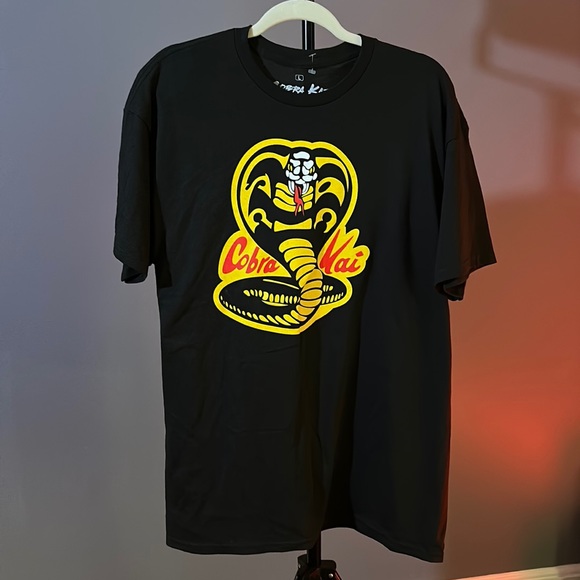 cobra kai | Shirts | New Cobra Kai Big Clean Logo Graphic Tshirt Karate Kid | Poshmark